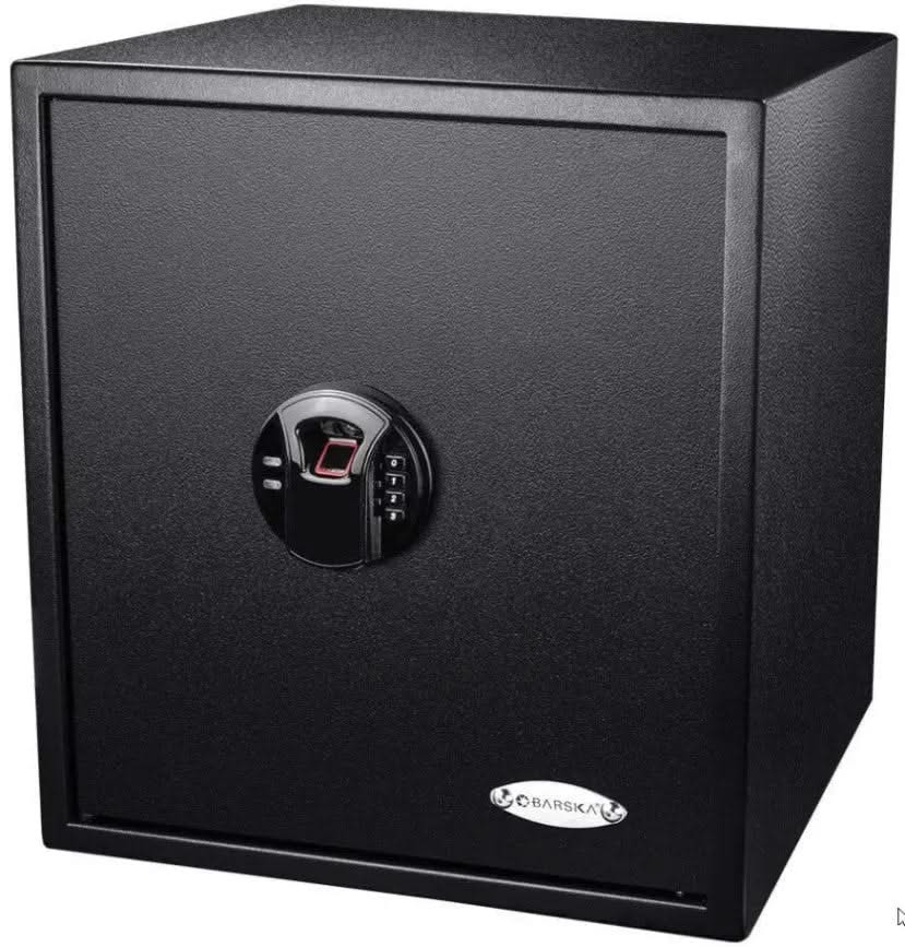 Fingerprint Safe with Keypad & Override Key Lock [2.0 Cu ...