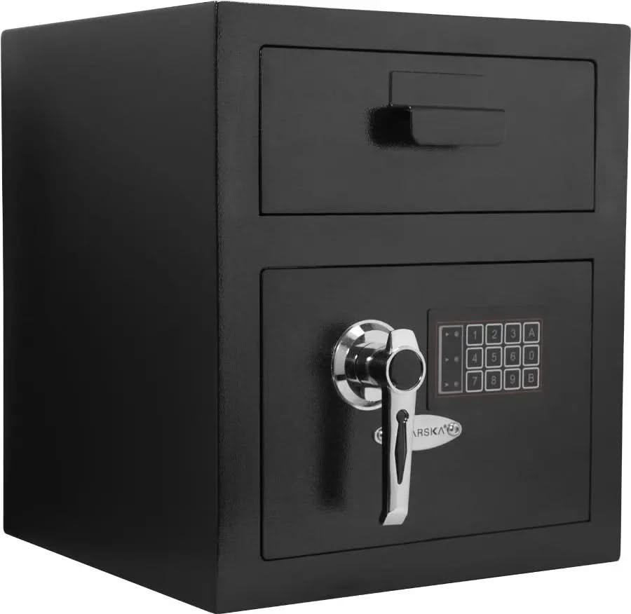 Drop Safe w/ Keypad and Backup Key Lock [0.7 Cu. Ft.]--9960 ...