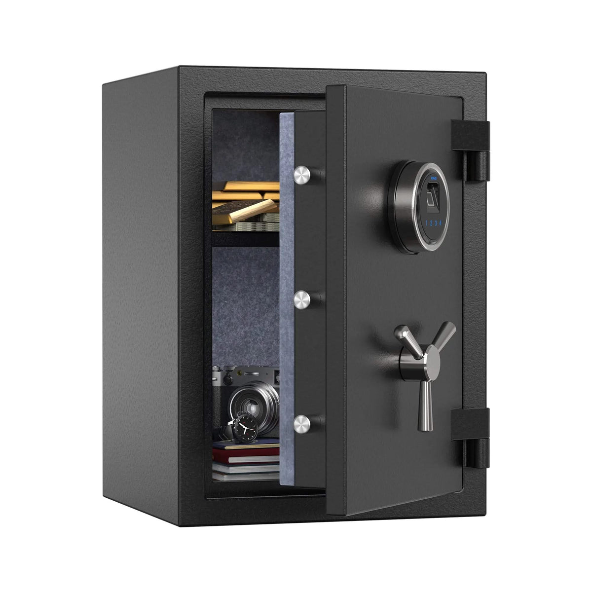 RPNB RPFS50 | Fireproof Safe With Fingerprint Lock and Touch-Screen ...