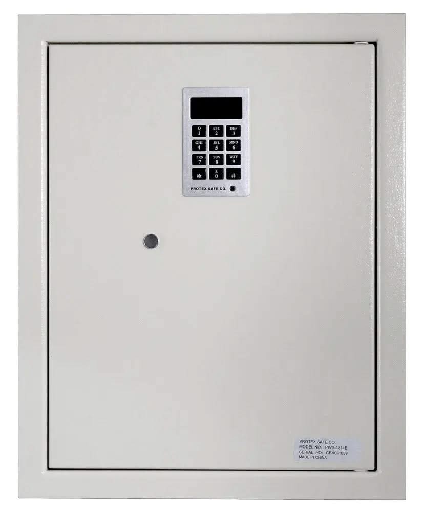 Wall Safe With Flush-Mounted Keypad For 4-Inch Deep Walls ...